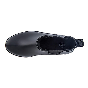 Asgard Women's Ankle Rain Boots Waterproof Chelsea Boots, Rose 37 (Size 7)