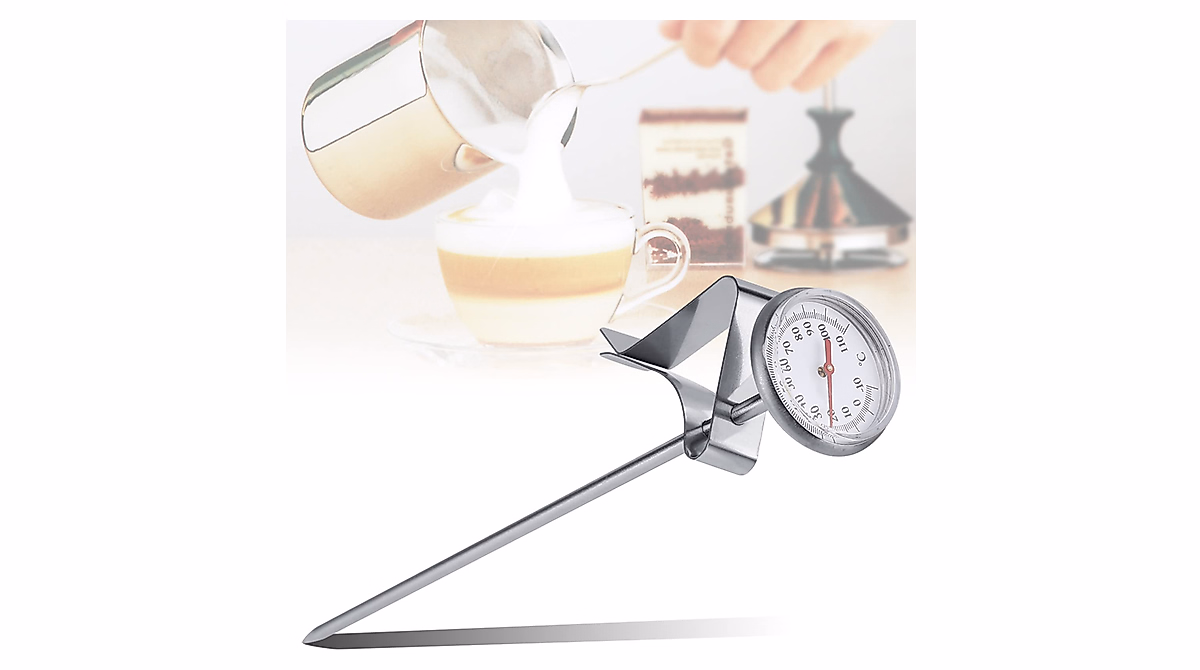 Stainless Steel Milk Thermometer for Coffee & Cooking