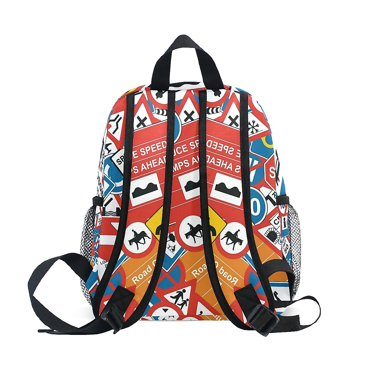My Daily Kids Backpack Traffic Signs Nursery Bags for Preschool Children