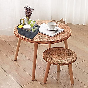 Yarebest 4-Pack Woven Storage Basket, Plastic Kitchen Cupboard Basket