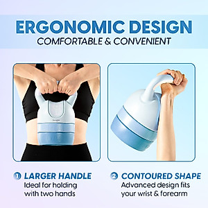 Yes4All Adjustable 12LB Kettlebell Set - Ideal for Home Gym Weight Training