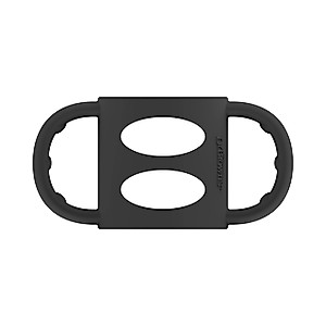 Dr. Brown’s® Milestones™ 100% Silicone Baby Bottle Handles, Narrow, Black, 1-Pack