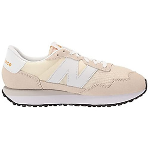 New Balance Women's 237 V1 Sneaker, Calm Taupe/White, 10