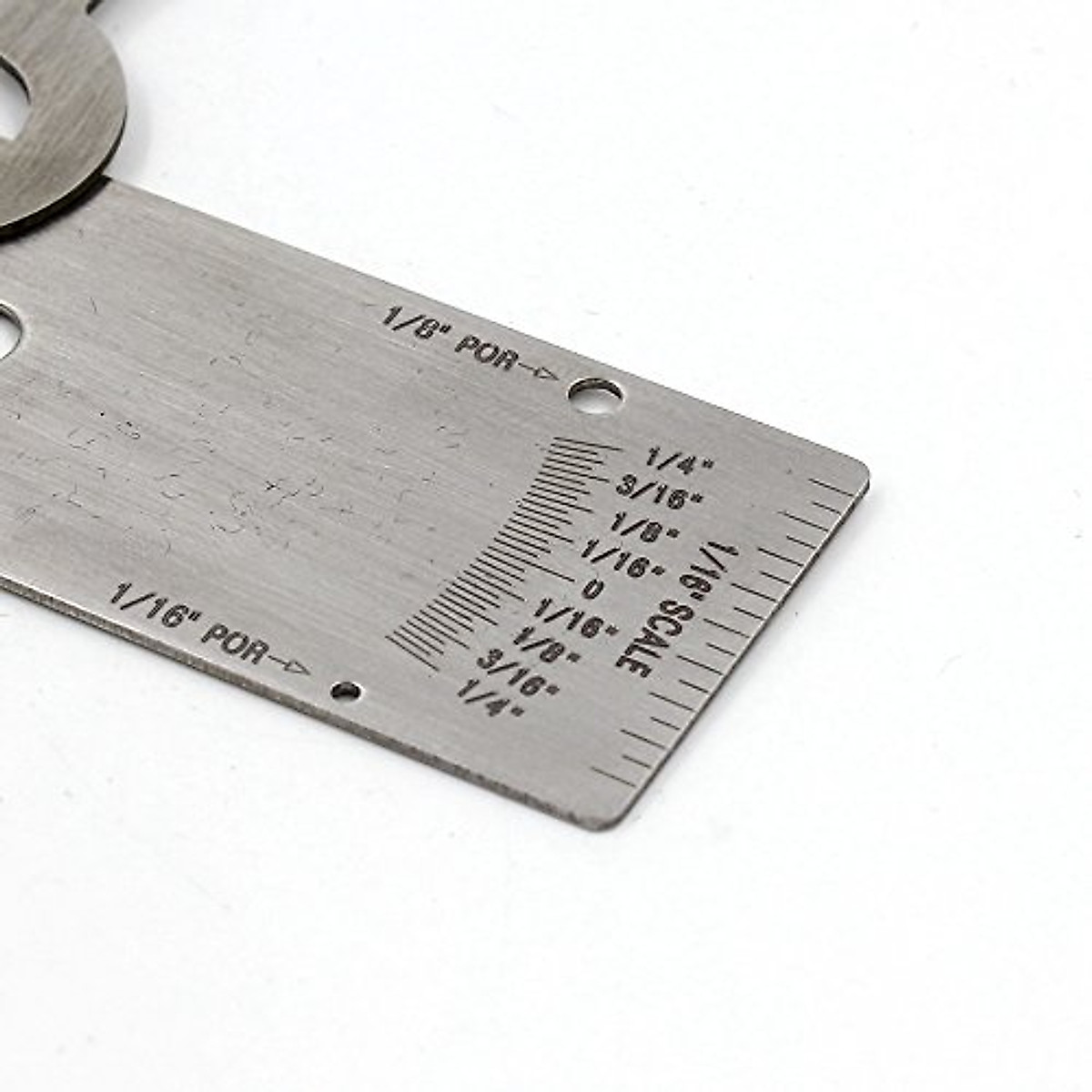 Weld V-WAC Gage Standard Welding Biting Edge Under Cut Gauge Welder Inspection Ruler