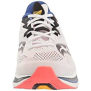 Saucony Men's Endorphin Pro 2 Sneaker, White/Black/Vizi, 11