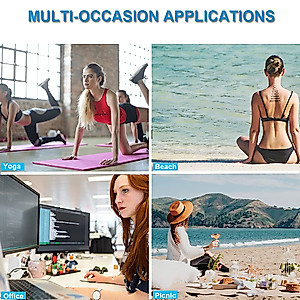 Formva Yoga Mat Bag Large Yoga Mat Tote Sling Carrier Shoulder Bag Carryall Tote Fits Mats Multi-Functional Durable Sport Gym Storage Bag with Pockets and Yoga Mat Strap, Purple