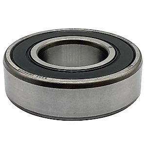 2PACK SKF 6205-2RSH/C3 25X52X15mm C3 Clearance Double Rubber Seal Bearings