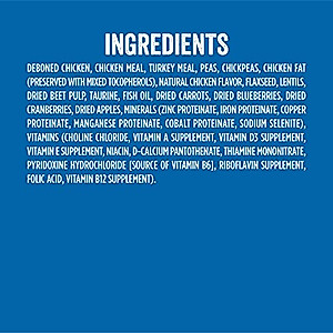 Evolve Pet Food Grain Free Deboned Chicken, Pea and Vegetable Recipe Cat Food Grain Free Deboned Chicken, Pea, and Veggies 3 Pound (Pack of 1)