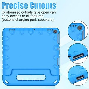 BMOUO Kids Case for Onn 10.1 Pro Tablet 2020 (Model:100003562),Shockproof Light Weight Convertible Handle Stand Kids Case for Onn 10.1 inch Pro Android Tablet 2020 (JUST for Onn 10.1 PRO),Blue