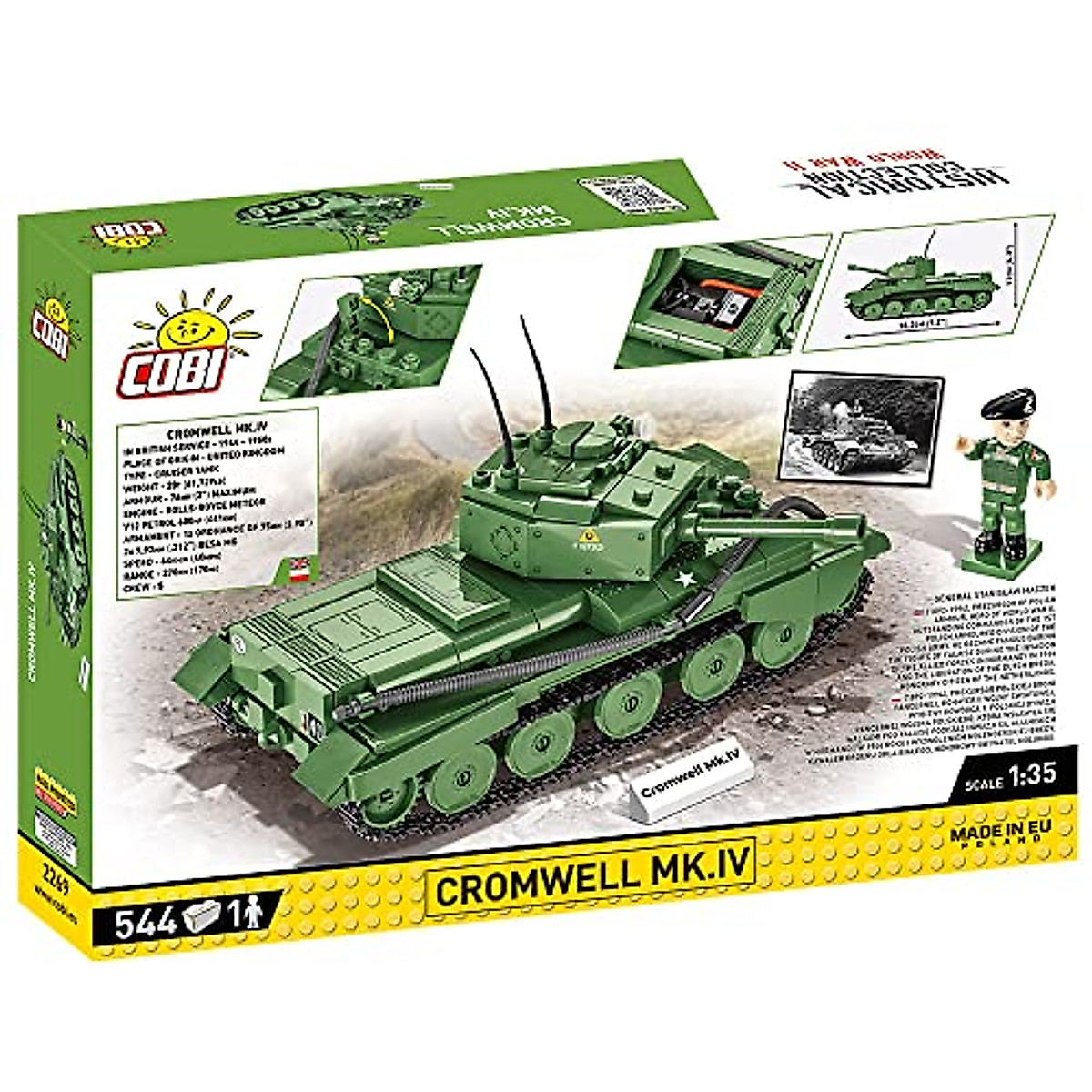 COBI Historical Collection WWII Cromwell MK. IV Tank