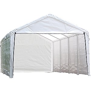 ShelterLogic SuperMax Canopy Enclosure Kit, 12 x 26 ft. (Frame and Canopy Sold Separately)