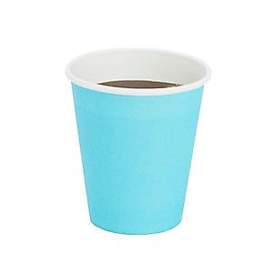 Stockroom Plus 600 Pack 3 oz Paper Cups - Disposable Bathroom Cups, Small Mouthwash Cups - Espresso Cups, Blue Paper Cups for Party, Picnic, BBQ, Travel, and Event