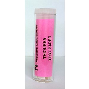 Eisco Labs Thiourea Paper Strips - Genetic Taste Testing (Vial of 100)