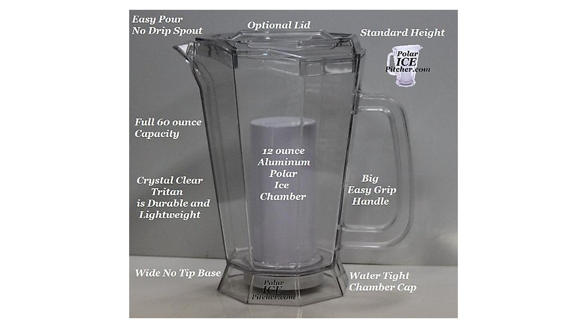 Polar ICE Pitcher: Keep Beverages Ice Cold Longer