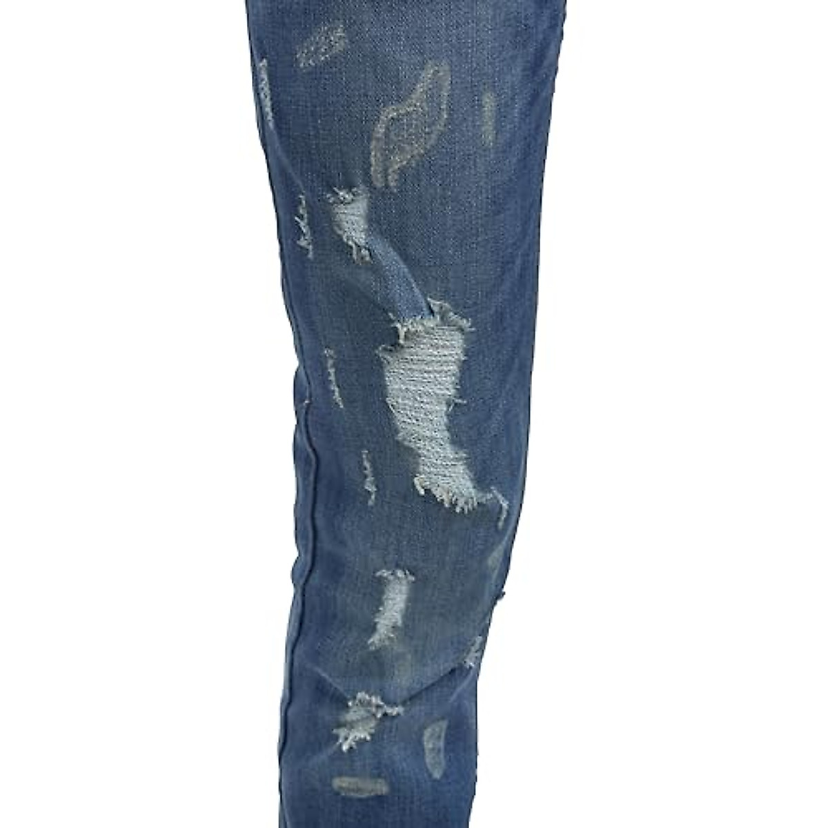 Levi's Boys' 510 Skinny Fit Destructed Jeans, Paper Shredder, 12