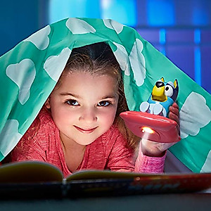 Bluey 2 in 1 Bedtime Handy Flashlight - LED Night Light with Auto-Off Timer