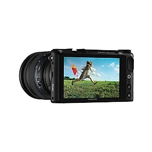 Samsung NX2000 20.3MP CMOS Smart WiFi Mirrorless Digital Camera with 20-50mm Lens and 3.7" Touch Screen LCD (Black) (OLD MODEL)