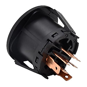 GY20074 AM133597 Ignition Starter Switch with 2 Key Compatible with John Deere Lawn Tractor L100 L105 L107 L110 L120 D100 D105 D110 D120