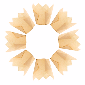 Tulip Cupcake Liners Baking Cups Parchment Paper Muffin Tin Cups Standard Size 100 Count