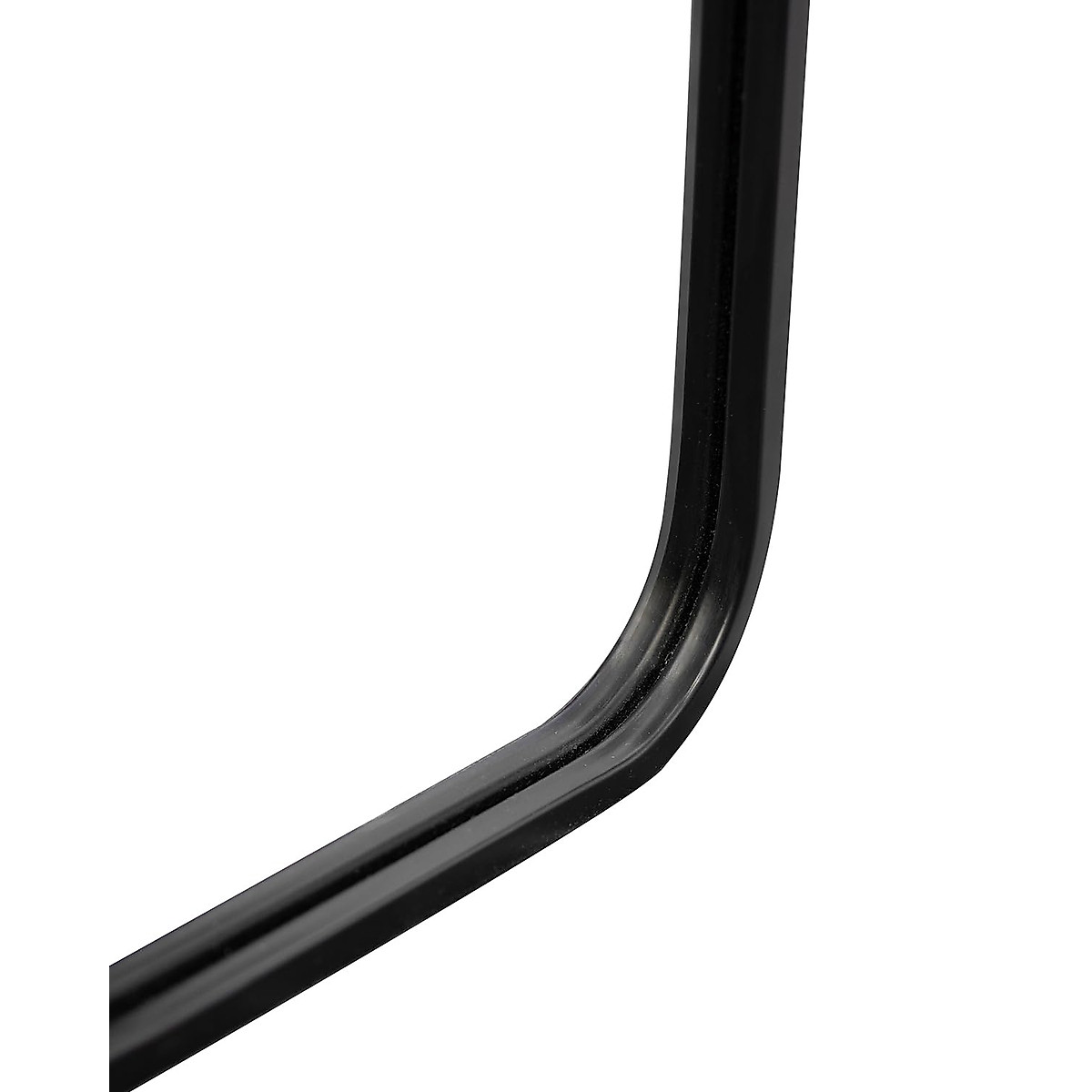 Otlsh 16x24'' Farmhouse Black Metal Framed Recessed Bathroom Medicine Cabinet with Beveled Mirror Rounded Rectangle Bathroom Medicine Cabinet -Black