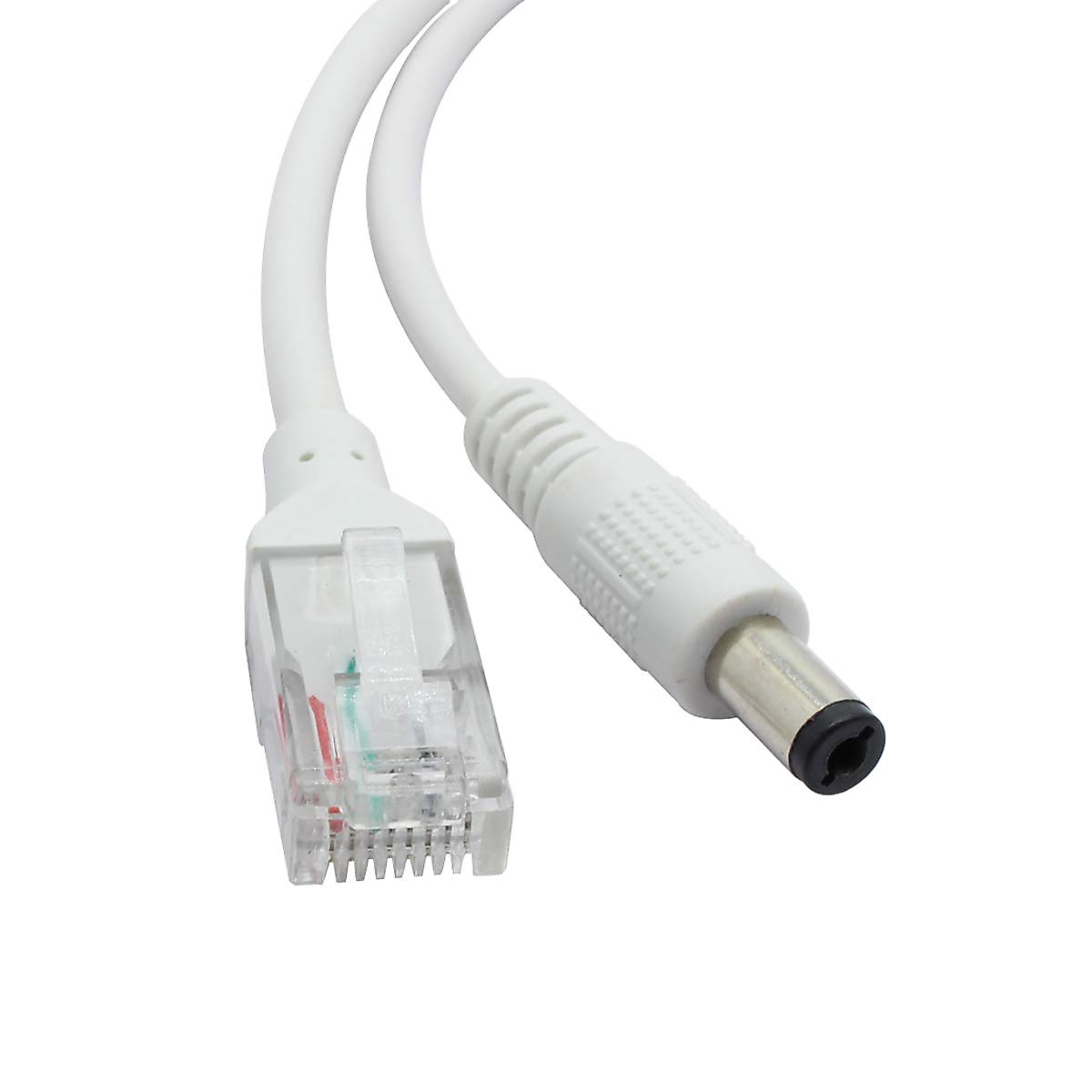 ANVISION 4-Pack Active 48V to 12V Waterproof PoE Splitter Adapter, IEEE 802.3af Compliant 10/100Mbps, for IP Camera AP Voip Phone and More, White