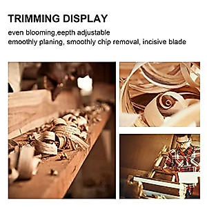 Hand Planer, Mini Wood Planer European Style for Woodworking (M)