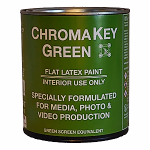 ChromaKey Video Paint 1 Quart Green Screen Equivalent