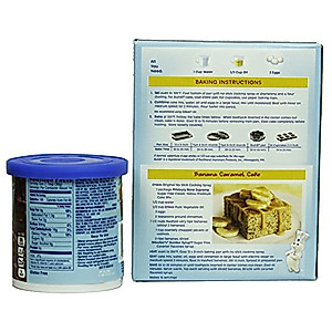 Pillsbury Moist Supreme Sugar Free Classic Yellow Premium Cake Mix, 16 Oz. And Pillsbury Creamy Supreme Sugar Free Frosting Chocolate Fudge, 15 Oz