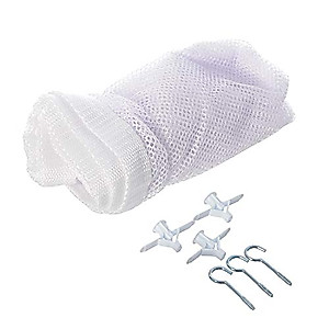 Little Chicks Toy Storage Hammock Jumbo Net - Stuffed Toys Corner Organizer - Measures 72.75" x 51.5" x 51.5" - Model CK083