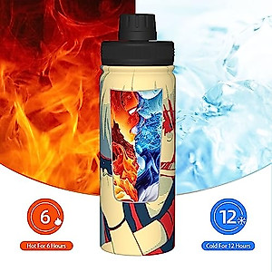 LOUNDY Nagisa Shiota-Assassination Classroom 18 oz Tumblers Stainless Steel Vacuum Insulated Coffee Mug Water Bottle Drinking Cup