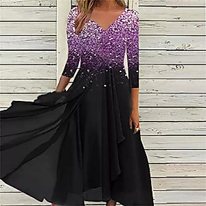 Fall Dresses for Women 2023 Wedding Guest Dress Women wrap Hem maxies for Women Dress Fall Maxi Dress Vestidos de Mujer rojos Cortos Shirt Dress Tiered Women Dresses Cheap Dark Purple Dress for