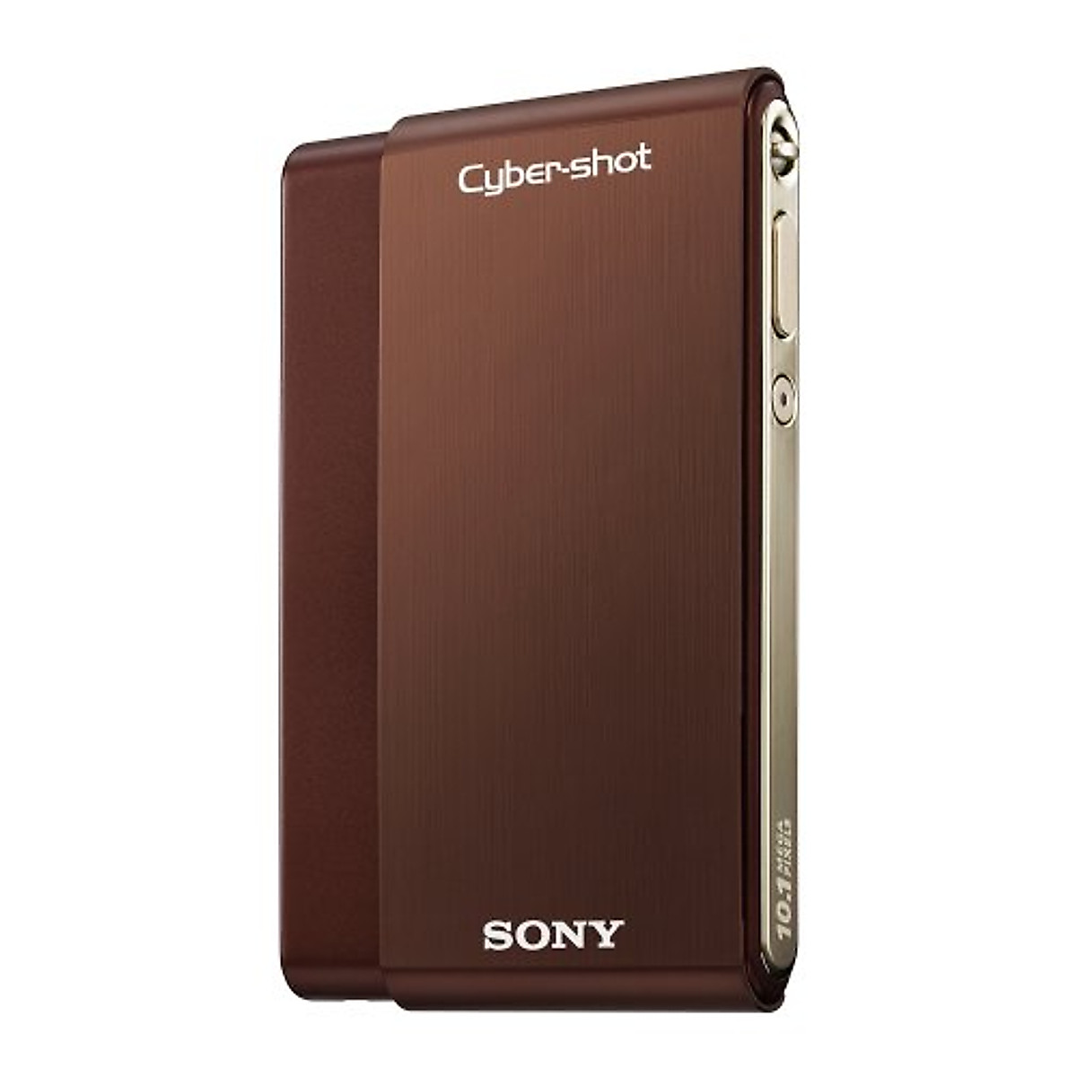 Sony Cybershot DSC-T77 10MP Digital Camera with 4x Optical Zoom with Super Steady Shot Image Stabilization (Brown)