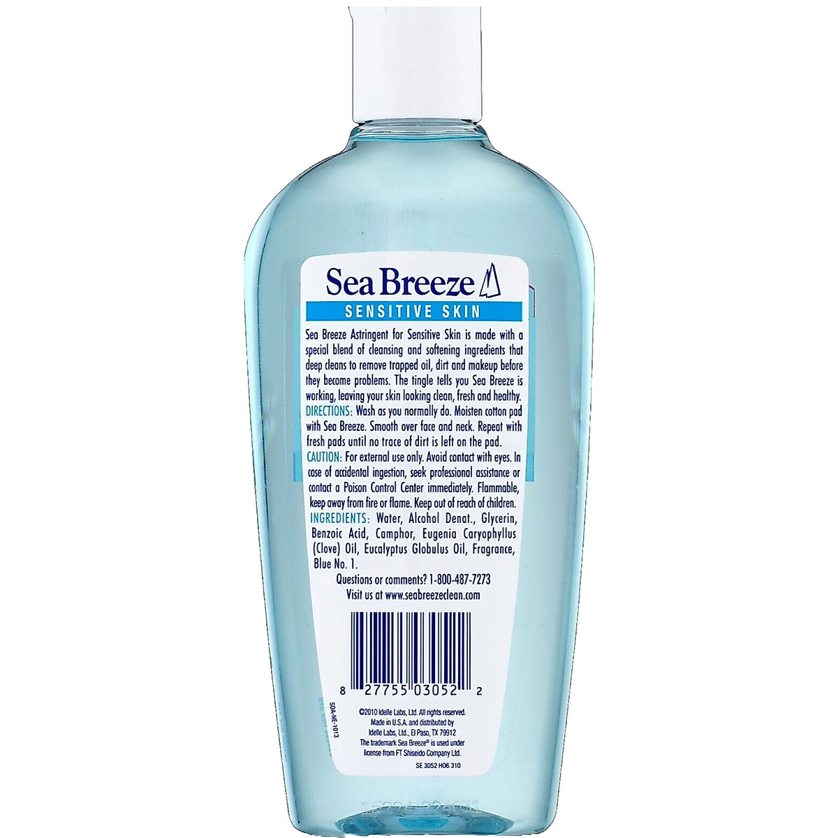 Sea Breeze Sea Breeze Fresh-Clean Astringent Sensitive Skin, 10 oz (Pack of 3)