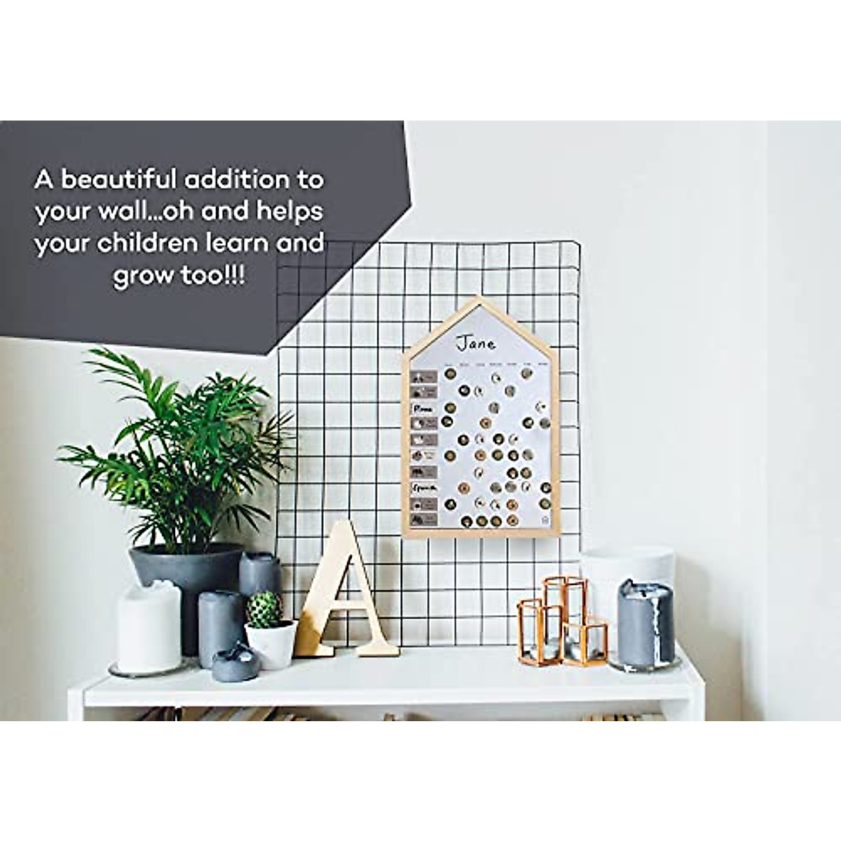 Magnetic Whiteboard Chore Chart for Kids Multiple Kids for Wall ...