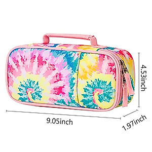 Choco Mocha 15inch Tie Dye Backpack + Lunch Bag+ Pencil Bag