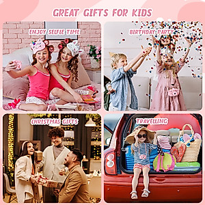 ENGUNS Kids Camera for Girls Age 3-12, 32MP HD Digital Camera for Kids, Dual Lens Toddler Camera, Video Camera for Toddlers, Girls Birthday Gifts Toys