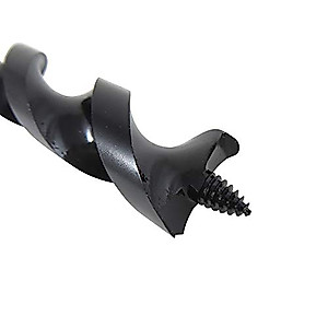 WoodOwl 07828 Double Cut 7/8" x 24" Ultra Smooth Deep Cutting Utility Auger Bit PTFE Coated