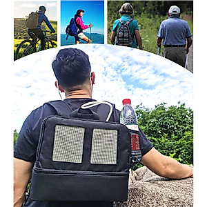 Jvnvlki Backpack for Portable Oxygen Concentrator 3L/Min, Adjustable Straps Multiful Pockets Storage Design, for 3L/Min Portable Oxygen Concentrator