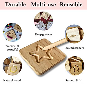 Bambeani Shape Tracing Toys for Toddlers | Montessori Toys & Waldorf Toys | Wood Toys for Toddlers | Toddler Learning Toys | Early Learning Toys for Toddlers