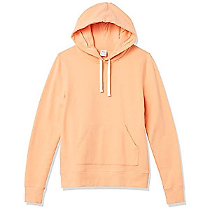 Amazon Essentials Women's Fleece Pullover Hoodie (Available in Plus Size), Melon Orange, XX-Large