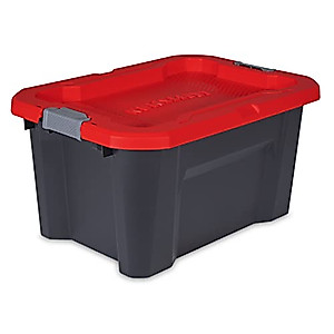 CRAFTSMAN 20-Gallon (80-Quart) Tote with Latching Lid, 4-Pack (4)