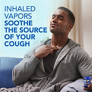 Vicks VapoRub, Original, Cough Suppressant, Topical Chest Rub & Analgesic Ointment, Medicated Vicks Vapors, Relief from Cough Due to Cold, Aches & Pains, 6oz