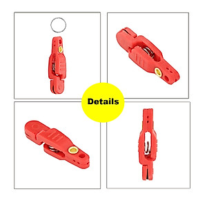 YUNNLEZT 10Pcs Heavy Tension Downrigger Release Clips for Offshore Fishing, Planer Board, Weight, Kite