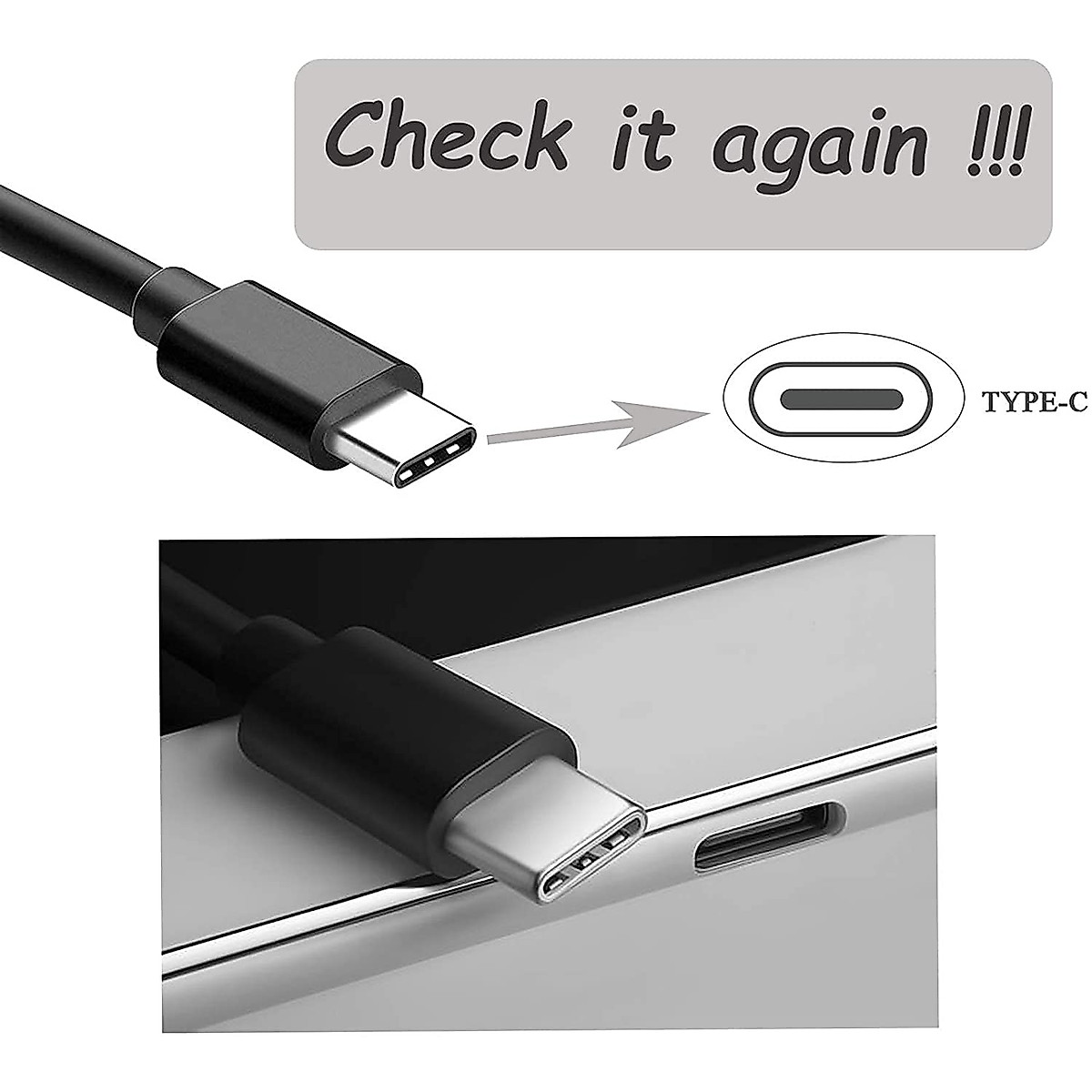 45W Type C Charger for Asus Chromebook C302 C213 C302C C204MA C204M C204EE C204E C204 C403NA C403N C403 ADP-45EW B Tablet CT100PA CT100P CT100 Q325 Q325U Q325UA AC Adapter Supply Cord