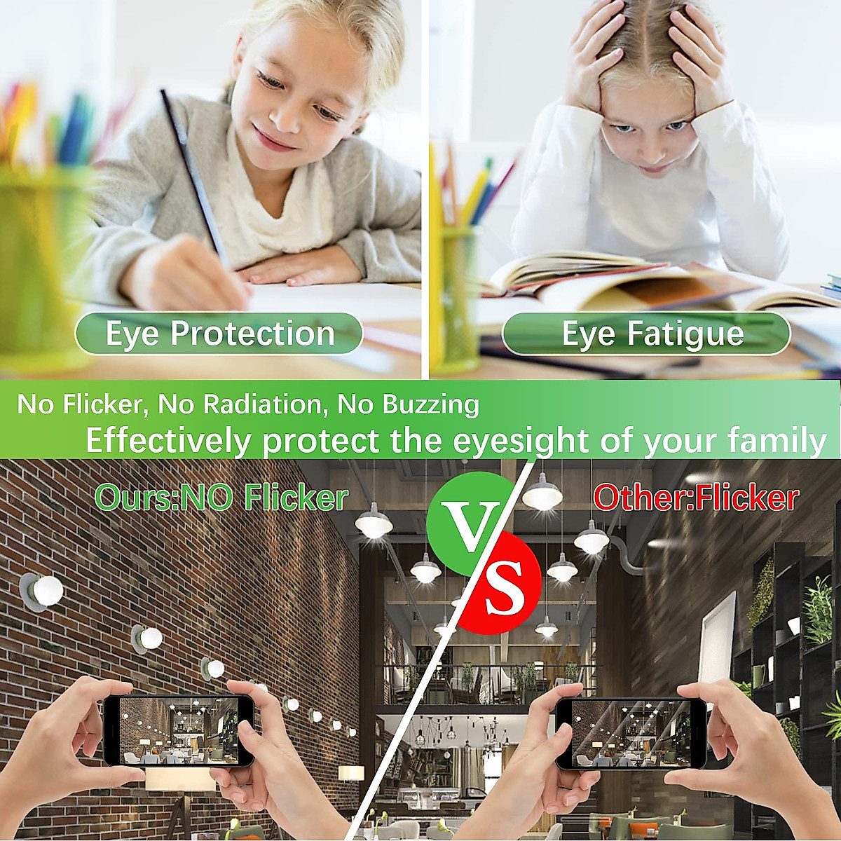 Jardhom LED Light Bulb,G120 Globe Bulb,15W (150W Equivalent) Globe Light Bulbs,Daylight 5000k Led Bulb,Non-Dimmable,E26 Base Large Decorative Lamp,1100 Lumer, for Indoor Room Lighting Globe Light