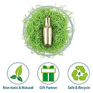 BoxSkivra 4 OZ Pink Crinkle Paper Shredded Paper for Gift baskets Filler Paper Shred for Gift Wrapping Crinkle Cut Paper Shred Filler for Easter Basket Grass, Christmas, Birthday, Mother's Day