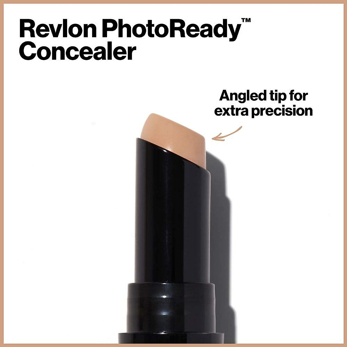 Revlon PhotoReady Concealer Stick, Creamy Medium Coverage Color Correcting Face Makeup, Deep (006), 0.16 oz