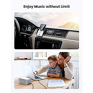 UGREEN 3.5mm Audio Cable Nylon Braided Aux Cord Male to Male Stereo Hi-Fi Sound for Headphones Car Home Stereos Speakers Tablets Compatible with iPhone iPad iPod Echo More 3FT