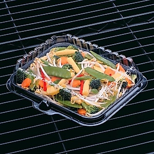 Pactiv Clearview TrayMates Shallow Rectangle Tray Lid For 2S Foam Tray, Clear | 252/Case