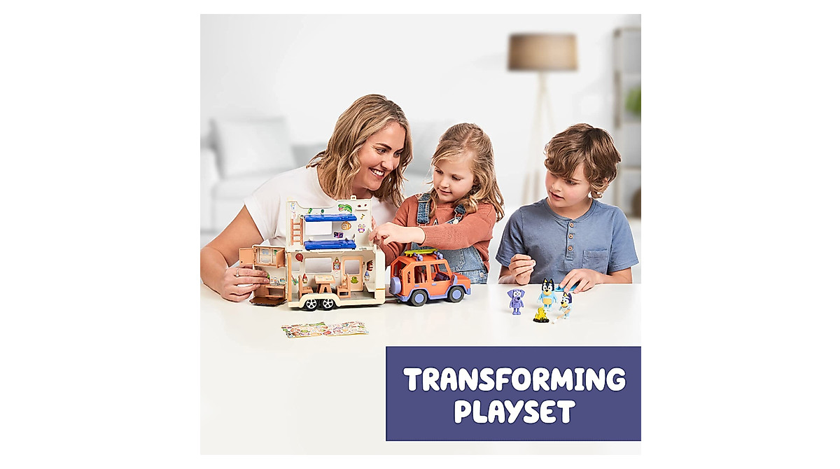 Bluey Ultimate Caravan Adventures Playset - Fun for Kids